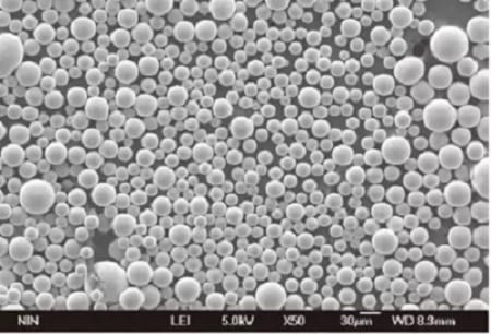 Spherical Silver (Ag) Powder - Heeger Materials