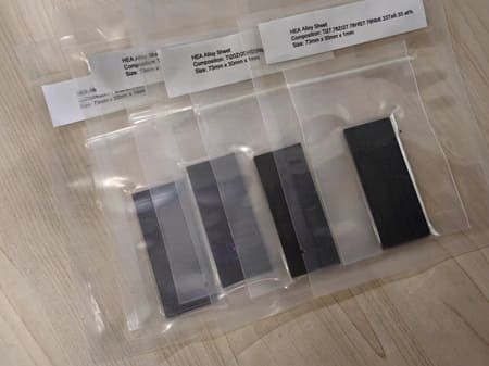 High-entropy Alloy (HEA) Sheet/Plate/Foil - Heeger Materials